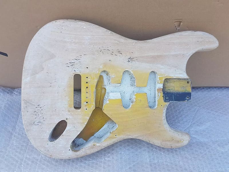 1966 FENDER STRATOCASTER BODY USA | Reverb