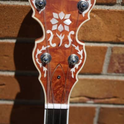 Mastercraft 5-String Burled Maple Resonator Banjo with | Reverb
