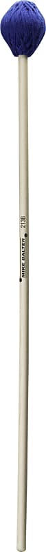 Mike Balter 213B Blue Microfiber Birch Medium Marimba Mallets | Reverb