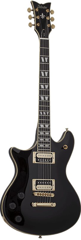 Schecter Tempest Custom LH Gloss Black | Reverb