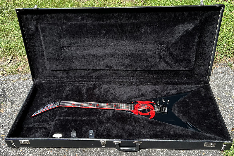 2006 Jackson Custom Shop Double Rhoads/King V Biohazard Skull | Reverb