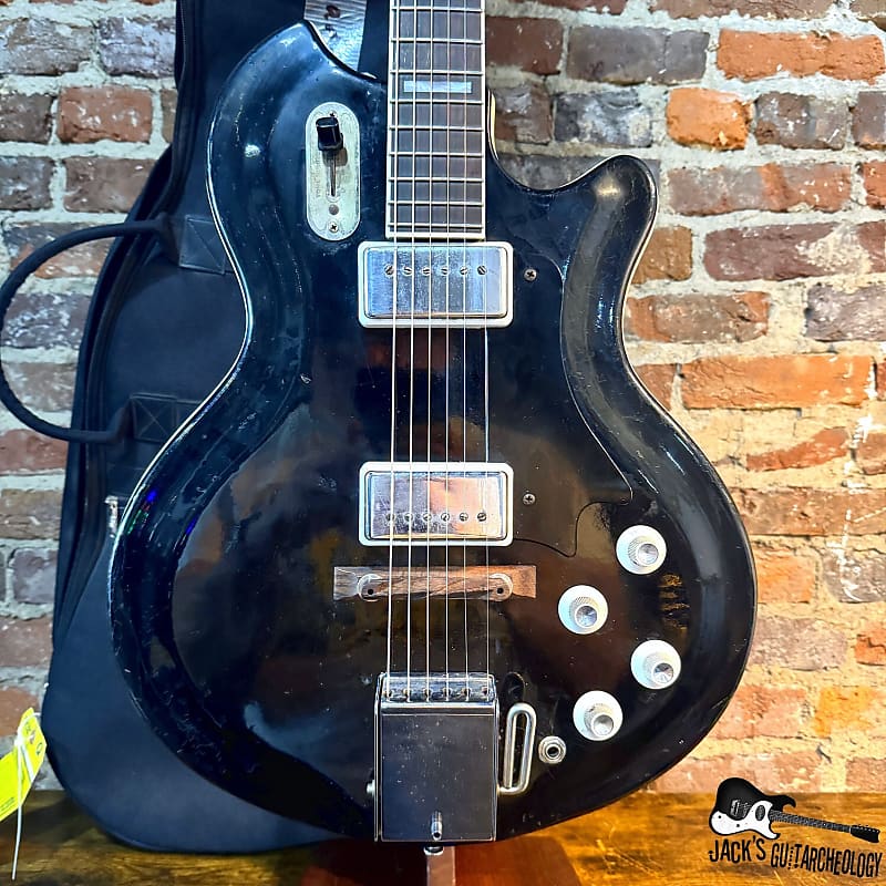 Supro / Valco Coronado Electric Guitar w/ GB - Refret & | Reverb