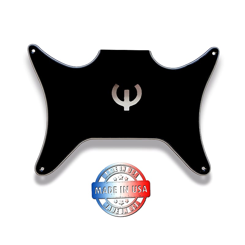 Black/White/Black 3 Ply Pickguard for Made In China Epiphone | Reverb