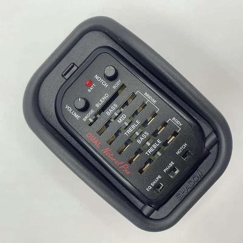 Shadow Dual Natural Pro Acoustic Guitar Equalizer EQ Preamp | Reverb