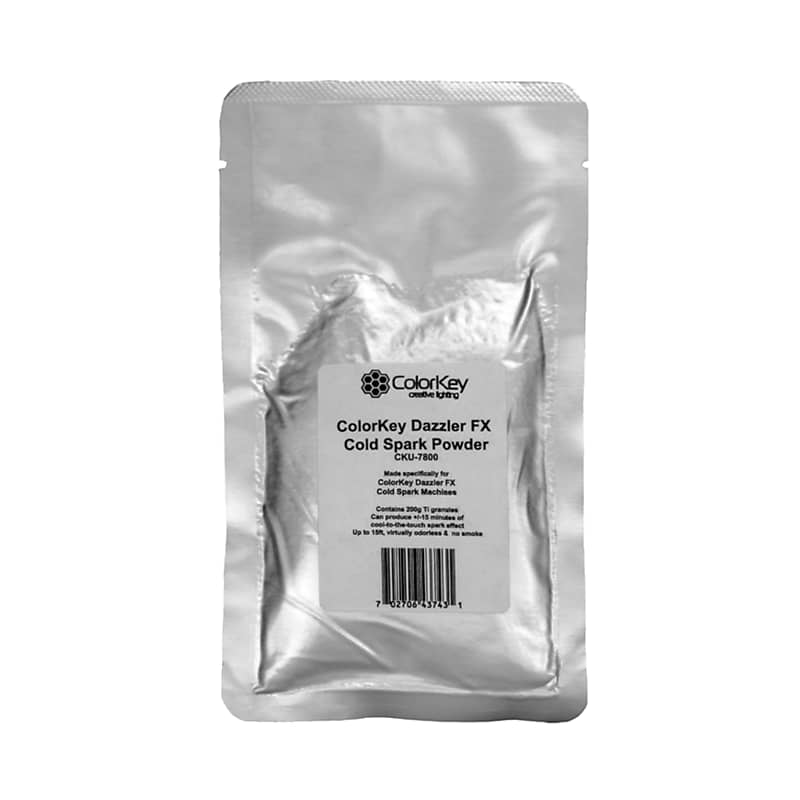 ColorKey CKU-7800 Dazzler FX Cold Spark Powder | Reverb