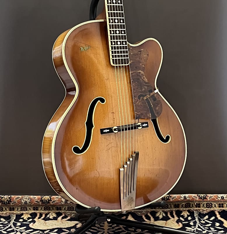1960 Hofner President & Original Selmer Case | Reverb