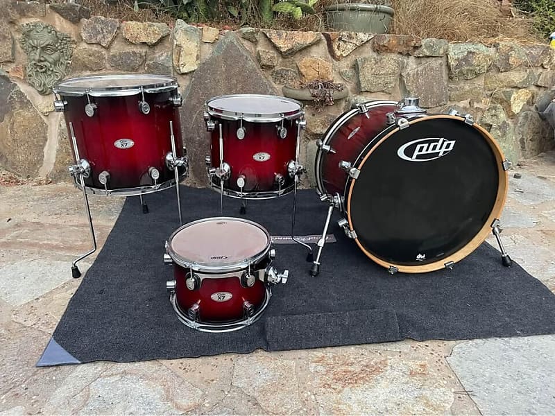 Pdp X7 Maple Drums Set Kit !!! 22x18.12x9.14x12.16x14 | Reverb