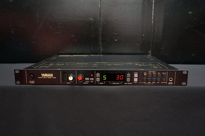 Yamaha D1500 Digital Delay 1U Rack Mount Effects FX | Reverb Denmark