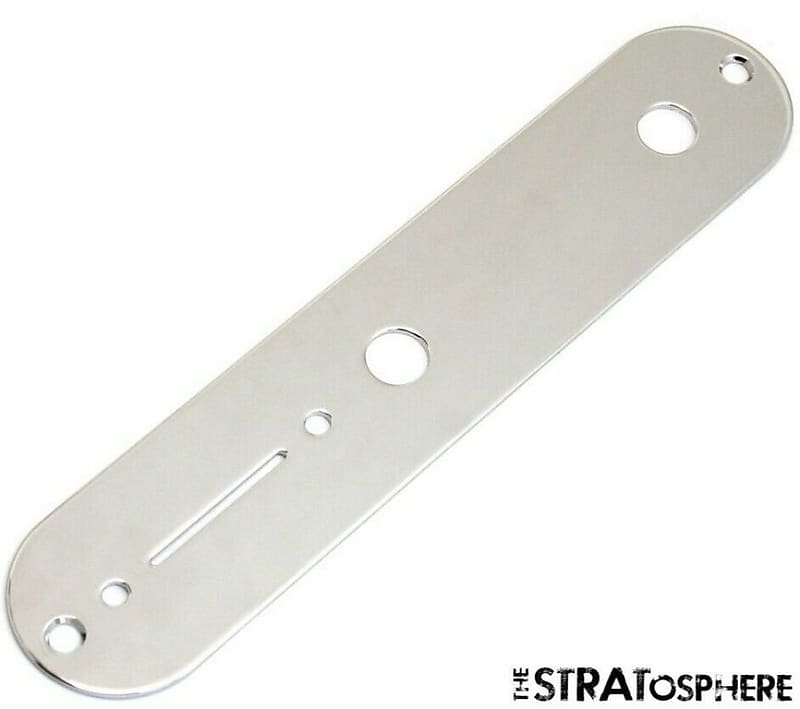 *NEW Chrome CONTROL PLATE for Fender Telecaster Tele Guitar | Reverb