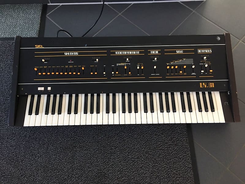 Siel Siel LX6.1 LX61 Vintage Analogue Synthesizer Keyboard | Reverb
