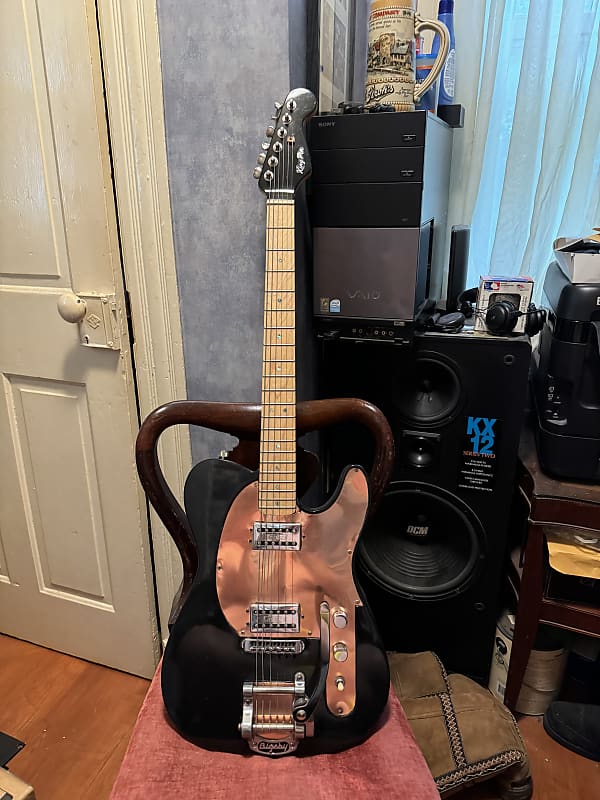 Partscaster Parts electric guitar - Black | Reverb