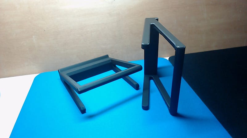 Custom monitor stands + 4x 1U mounting brackets | Reverb
