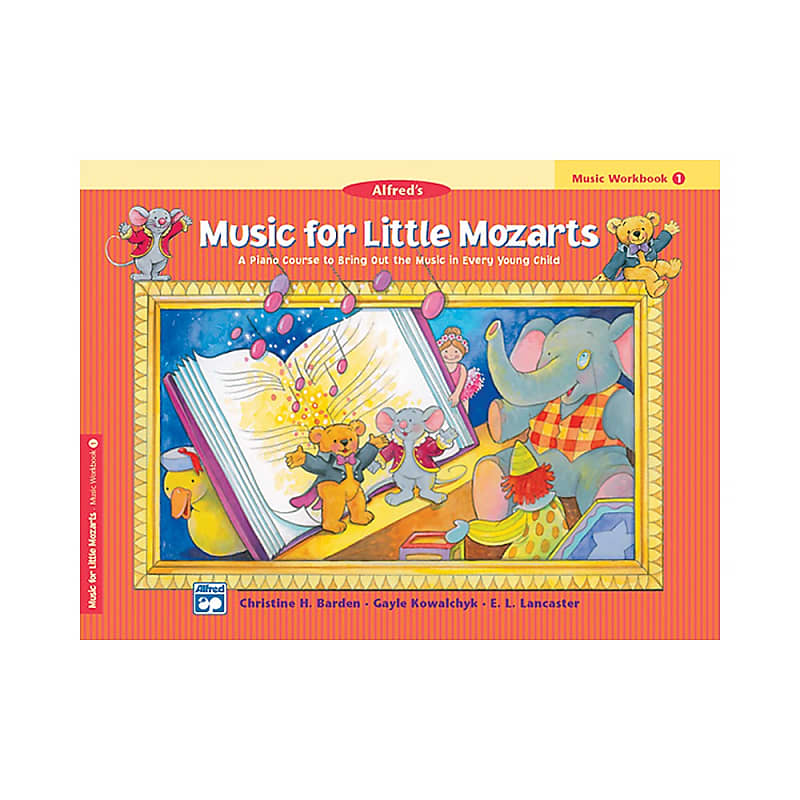 Alfred Music for Little Mozarts Workbook 1 Book | Reverb