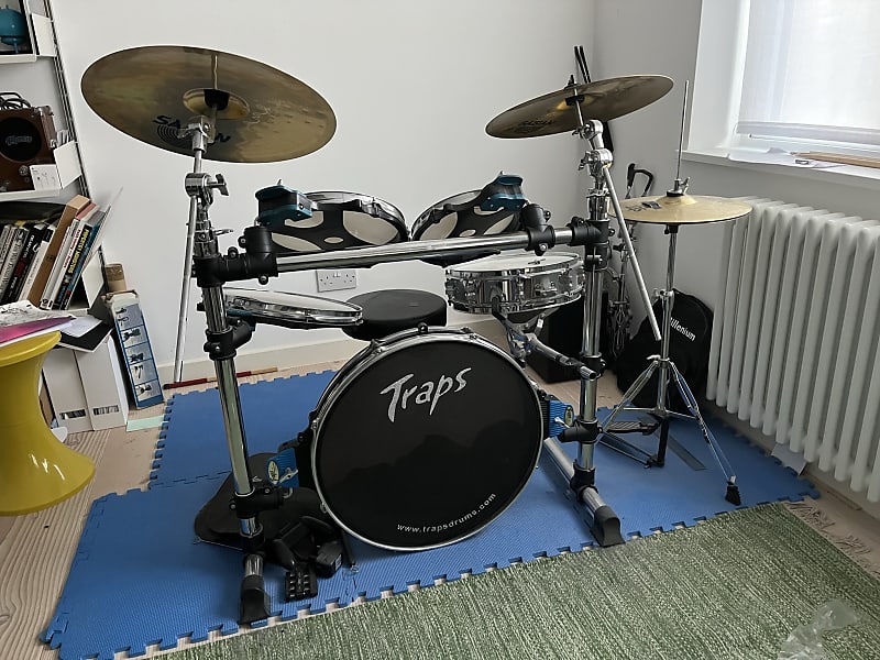 Traps E450 electro-acoustic drum set | Reverb UK