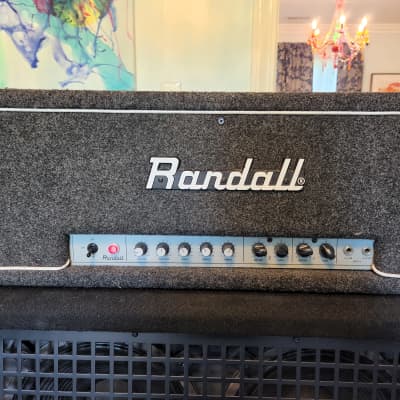 Randall RG100ES half-stack w/ original footswitch | Reverb