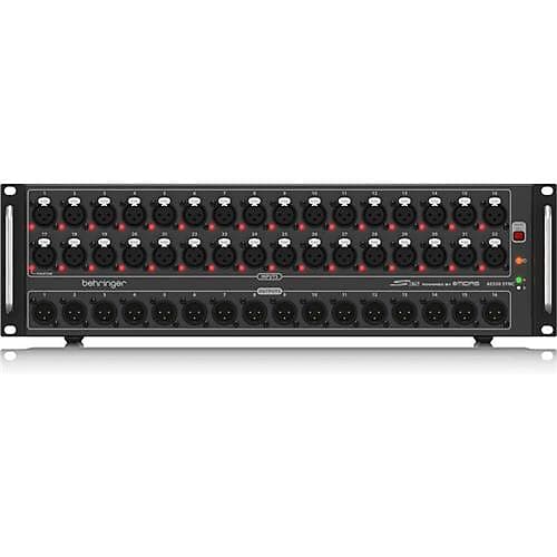 Behringer S32 Digital Snake IO Box 32 Preamps 16 Outputs | Reverb