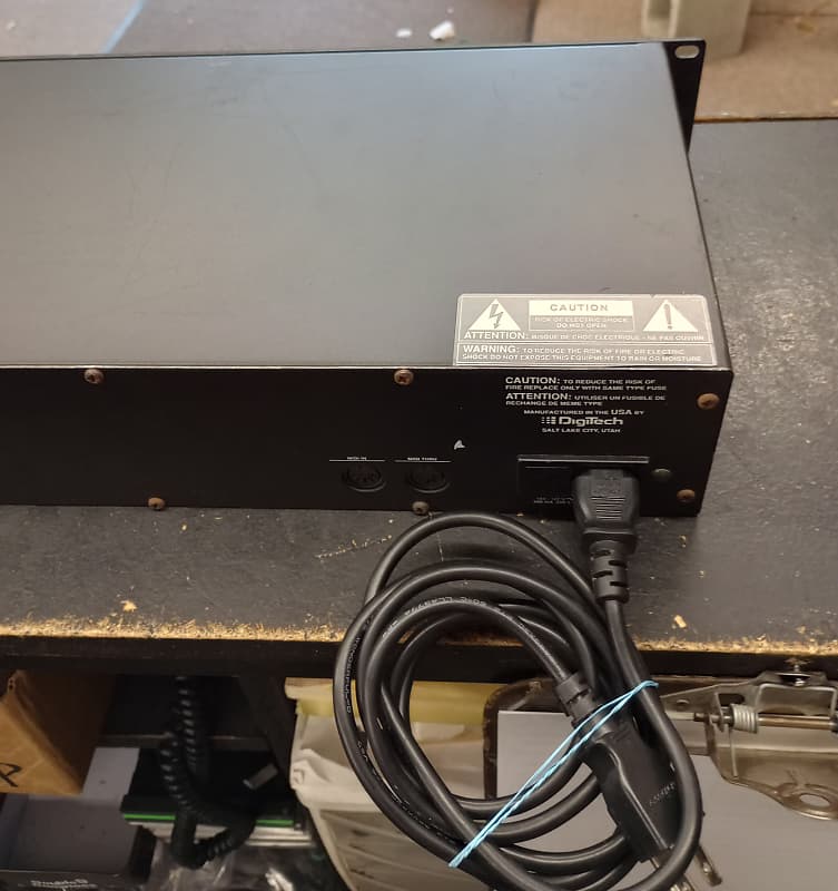 DigiTech MEQ Mono 28 MIDI Programmable Equalizer Black | Reverb