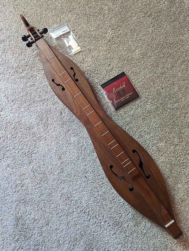 Vintage 1976 Handmade 3-string Appalachian mountain dulcimer | Reverb