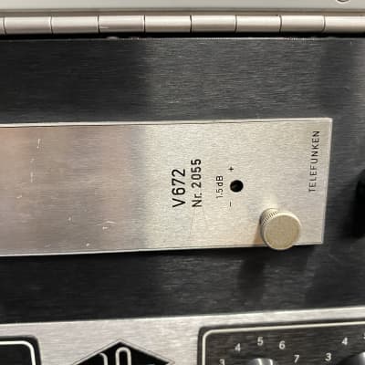 Vintage Telefunken V672 Preamp 2 of 2 | Reverb