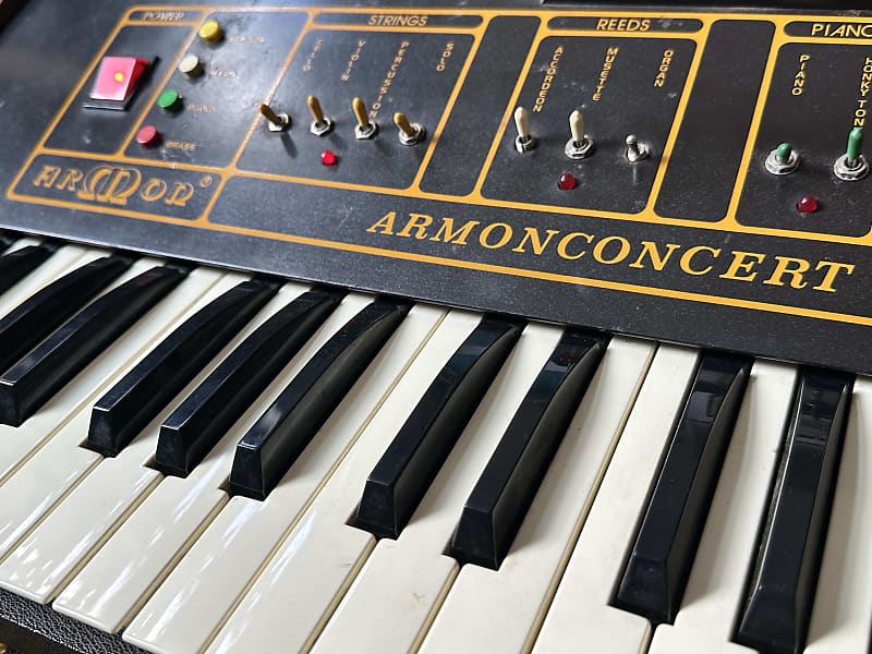 70s Italy - ARMON Armonconcert - Synthesizer Orgel Organ Rar | Reverb