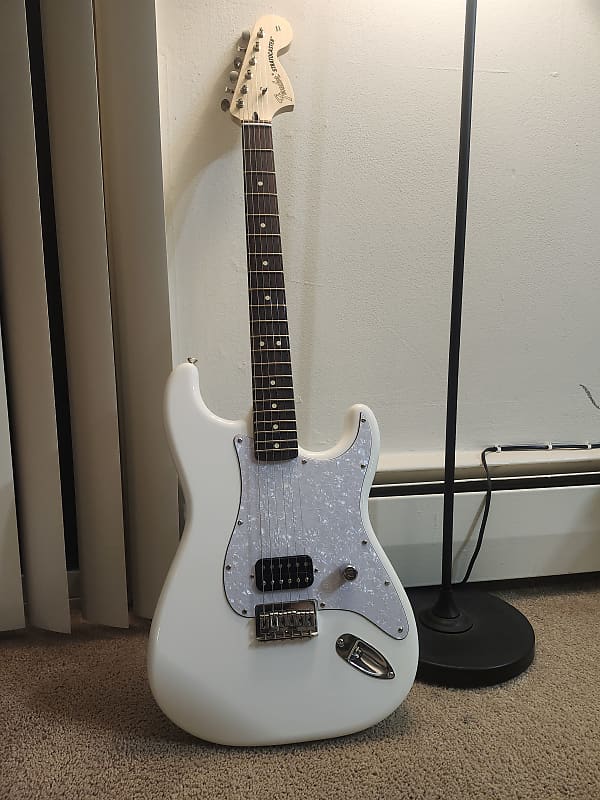 Fender Tom Delonge Stratocaster Build Olympic White | Reverb