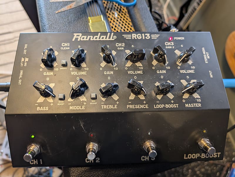 Randall Rg13 rg 13 cl3 channel preamp pedal ) 1 | Reverb Australia
