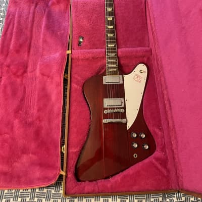 Gibson Firebird V 1990 - Wine Red | Reverb