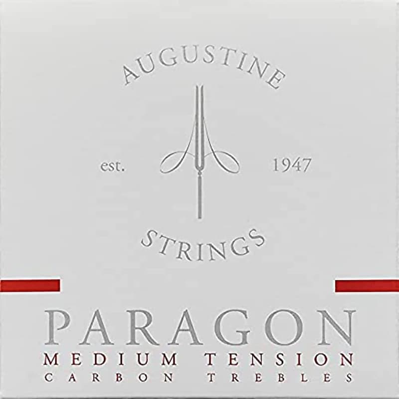 AUGUSTINE PARAGON RED - MEDIUM TENSION SET | Reverb