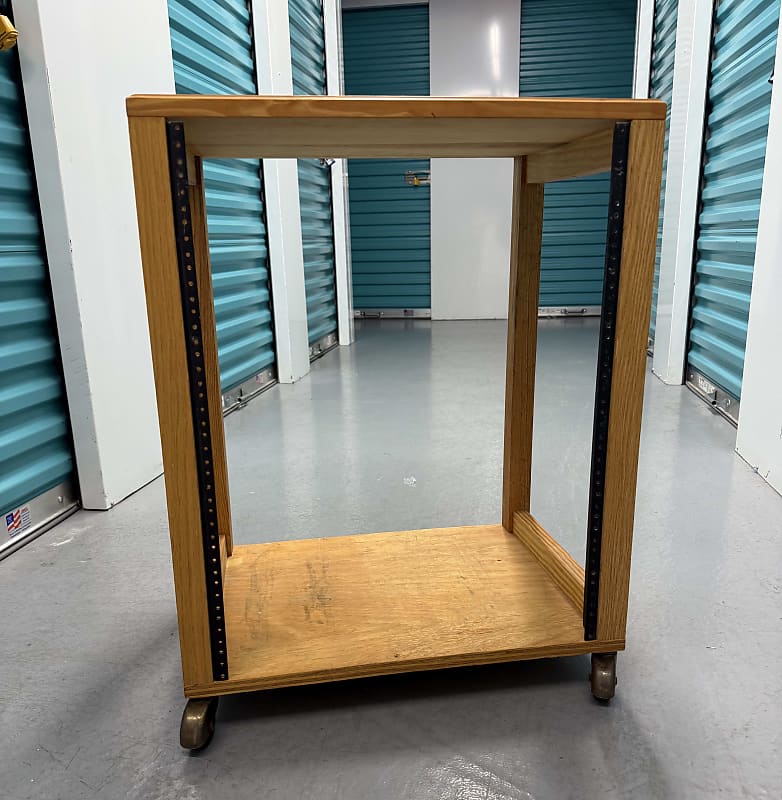 Wooden 14u Studio Rack | Reverb