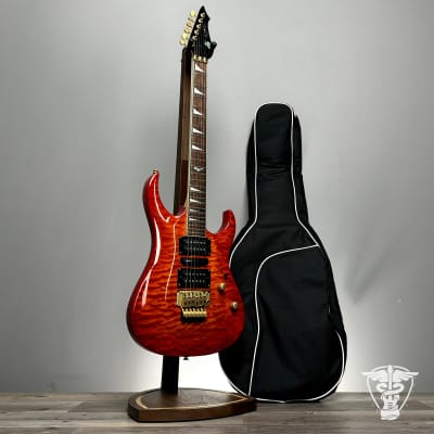 Raven West S-Style Guitar with Floyd Rose Quilted Cherry - | Reverb