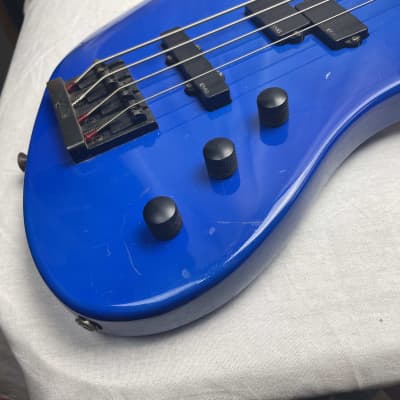 Guild USA SB602 SB-602 Pilot 4-string Bass 1987 - Blue | Reverb