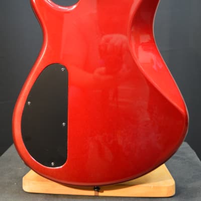 Warmoth Bass G4 Body with Alluminati Aluminum Neck, Carbon | Reverb