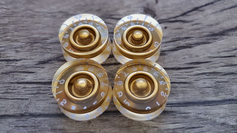 Gibson 4 Gold Speed Knobs | Reverb
