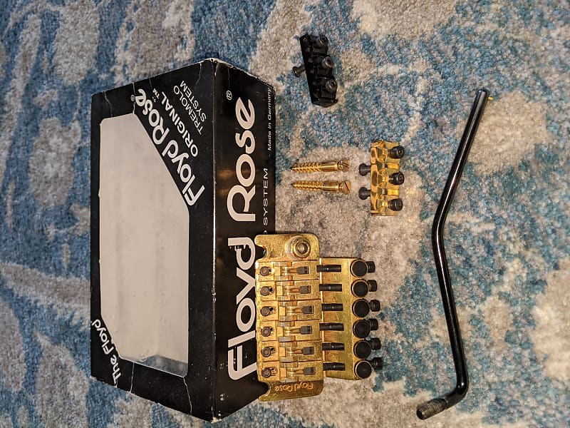 Floyd Rose Original Floyd Rose OFR 1980s Gold | Reverb