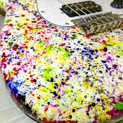 Fender Squier Bullet Stratocaster Custom Paint HH Hard Tail | Reverb