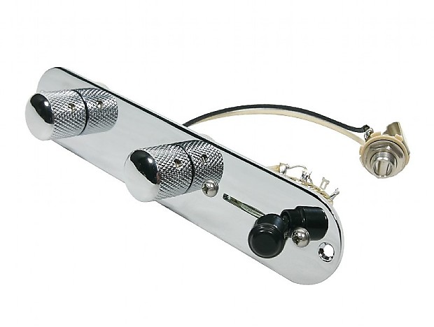 Fender Telecaster Loaded 3-way Control Plate CTS Pots CRL | Reverb