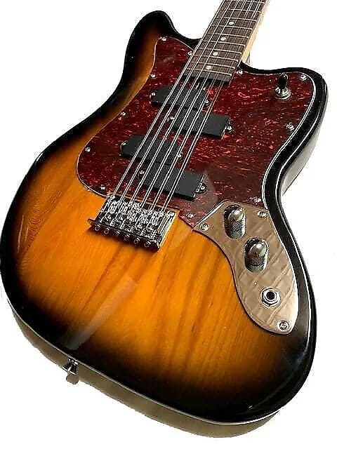 12 STRING OFFSET JAZZMASTER Style ELECTRIC GUITAR-SUNBURST | Reverb