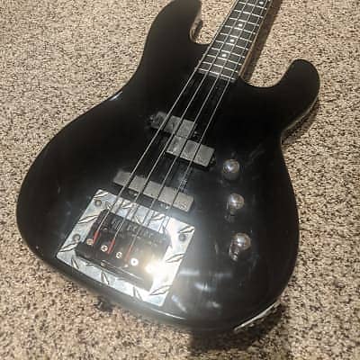 1986 Charvel 2B Electric Bass Guitar 1986 - Black-MIJ with | Reverb