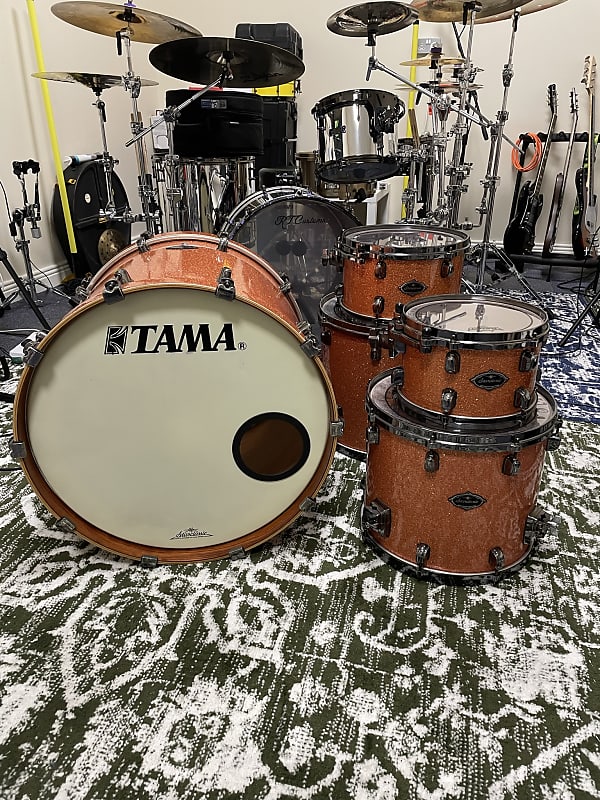 Tama Starclassic - Birch/Bubinga MIJ Hyperdrive Orange | Reverb UK