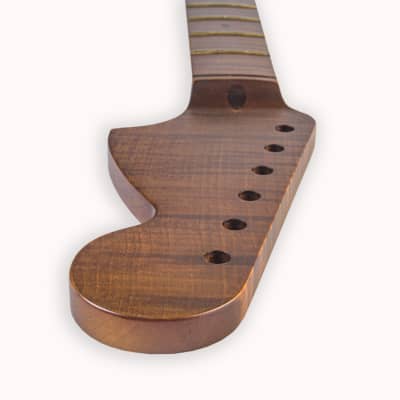 Fits Stratocaster Body Flamed Maple CBS headstock Neck | Reverb