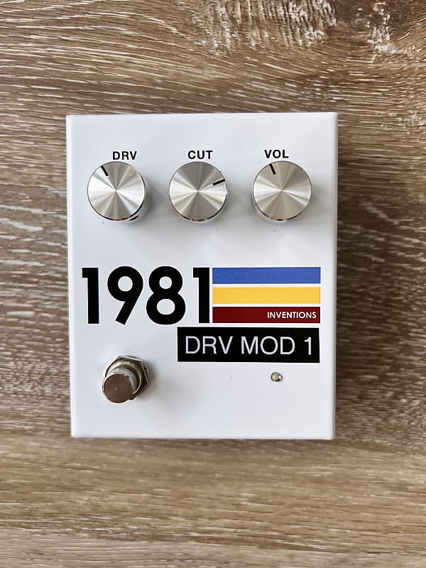 1981 Inventions DRV Mod 1 White - MINT in the box | Reverb Deutschland