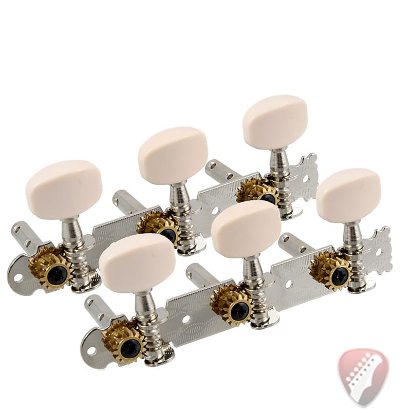 Allparts 3x3 Plank Tuning Keys Nickel | Reverb Italia