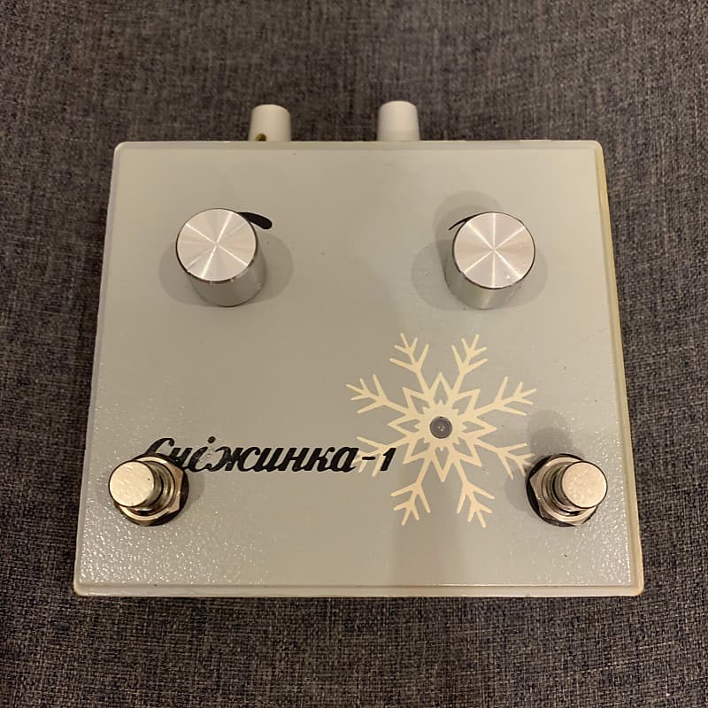 Oldmusic СНІЖИНКА-1 Frost Face Fuzz Face Green Ringer NOS | Reverb