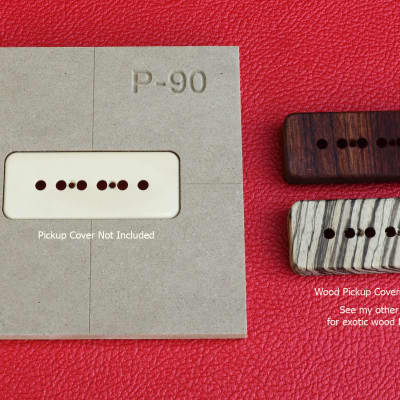 P-90 Pickup Guitar Router Template - P90 CNC 1/2" MDF 0.5" | Reverb