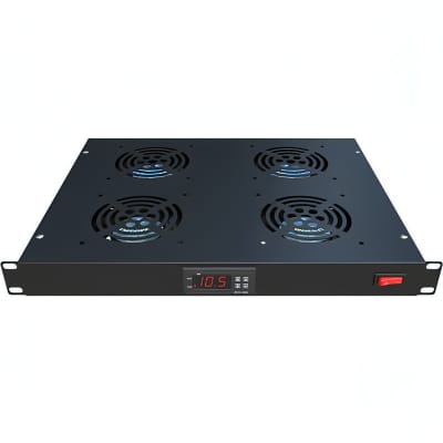 Rack Mount Fan - 4 Fans Server Cooling System - 1U 19" | Reverb