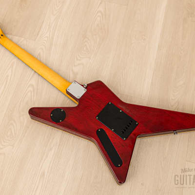 1982 Navigator by ESP Random Star RS-FM Flame Maple Top | Reverb