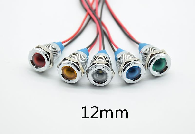 LED Jewel Lamp - 1pc - 220V-Blue-12mm | Reverb