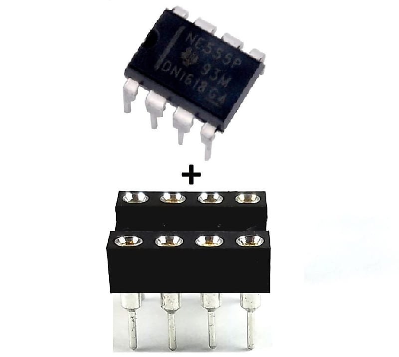 NE555P NE555 555 + Socket Single Precision Timer - 20 | Reverb