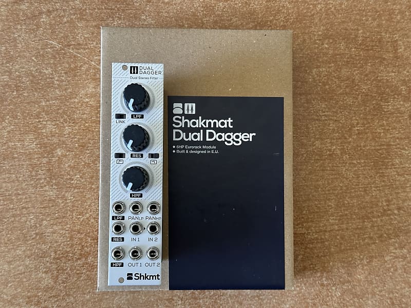 Shakmat Modular Dual Dagger Stereo Filter | Reverb