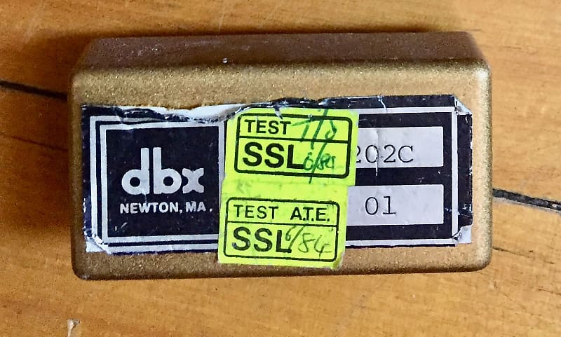 DBX / SSL VCA Module for SSL Desks 1980s | Reverb